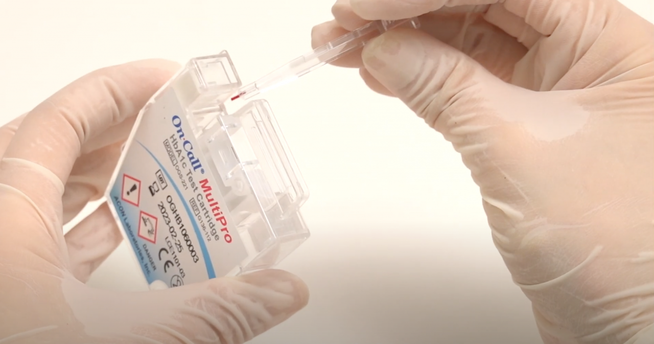 HbA1c Test Cartridge - ACON LABS INC.